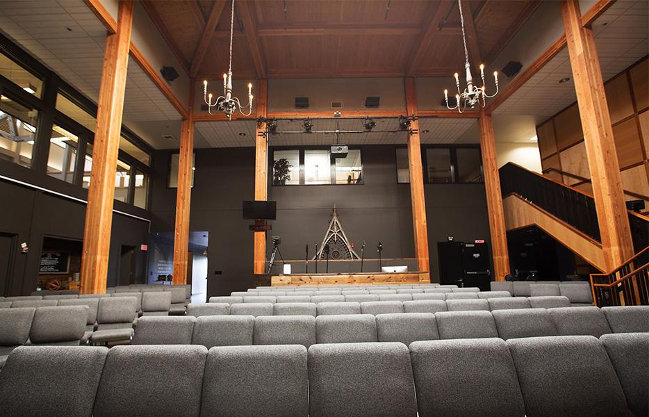 Modern Church Interior Design: The Collective Church in Tigard, Oregon