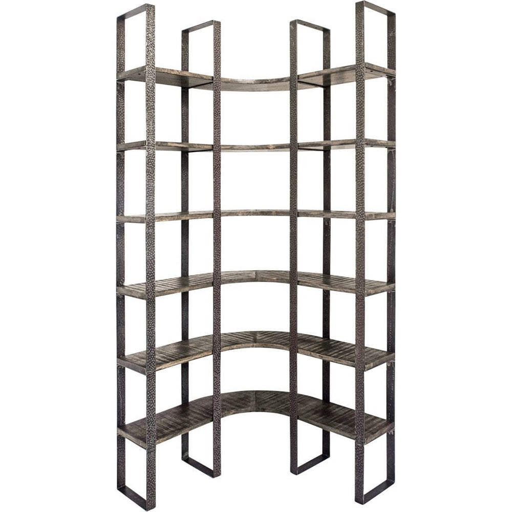 Turner Curved Shelving Unit | Corner Storage Shelf | City Home