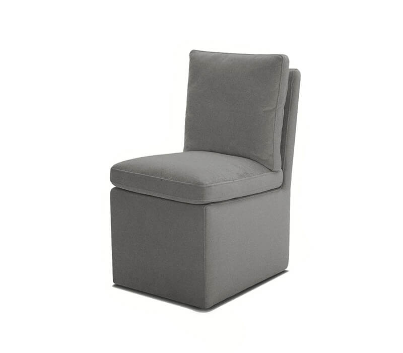 Gigi Dining Chair | Upholstered Armless Dining Chair | City Home