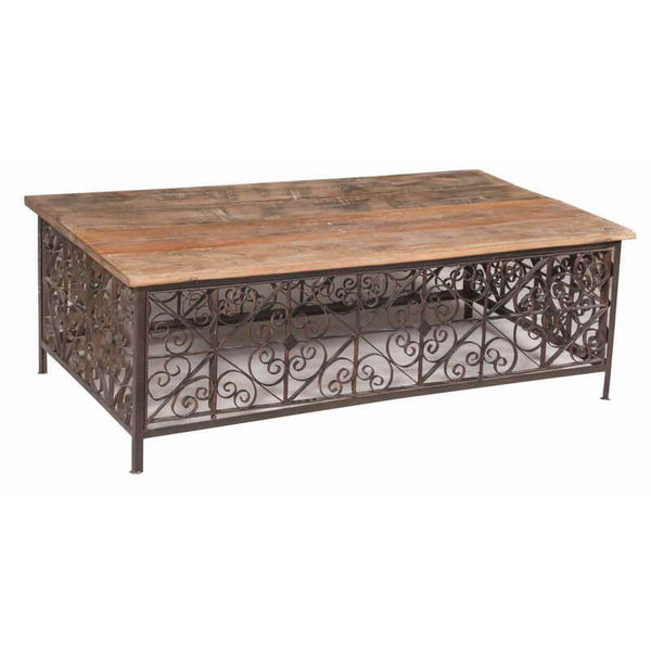Reclaimed Balcony Rail Coffee Table | City Home