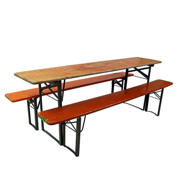 Oktoberfest Table | Vintage German Beer Hall Table from City Home