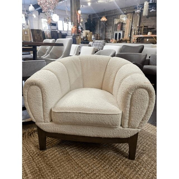 Final Sale-Cream Otto Accent Chair | City Home PDX Outlet