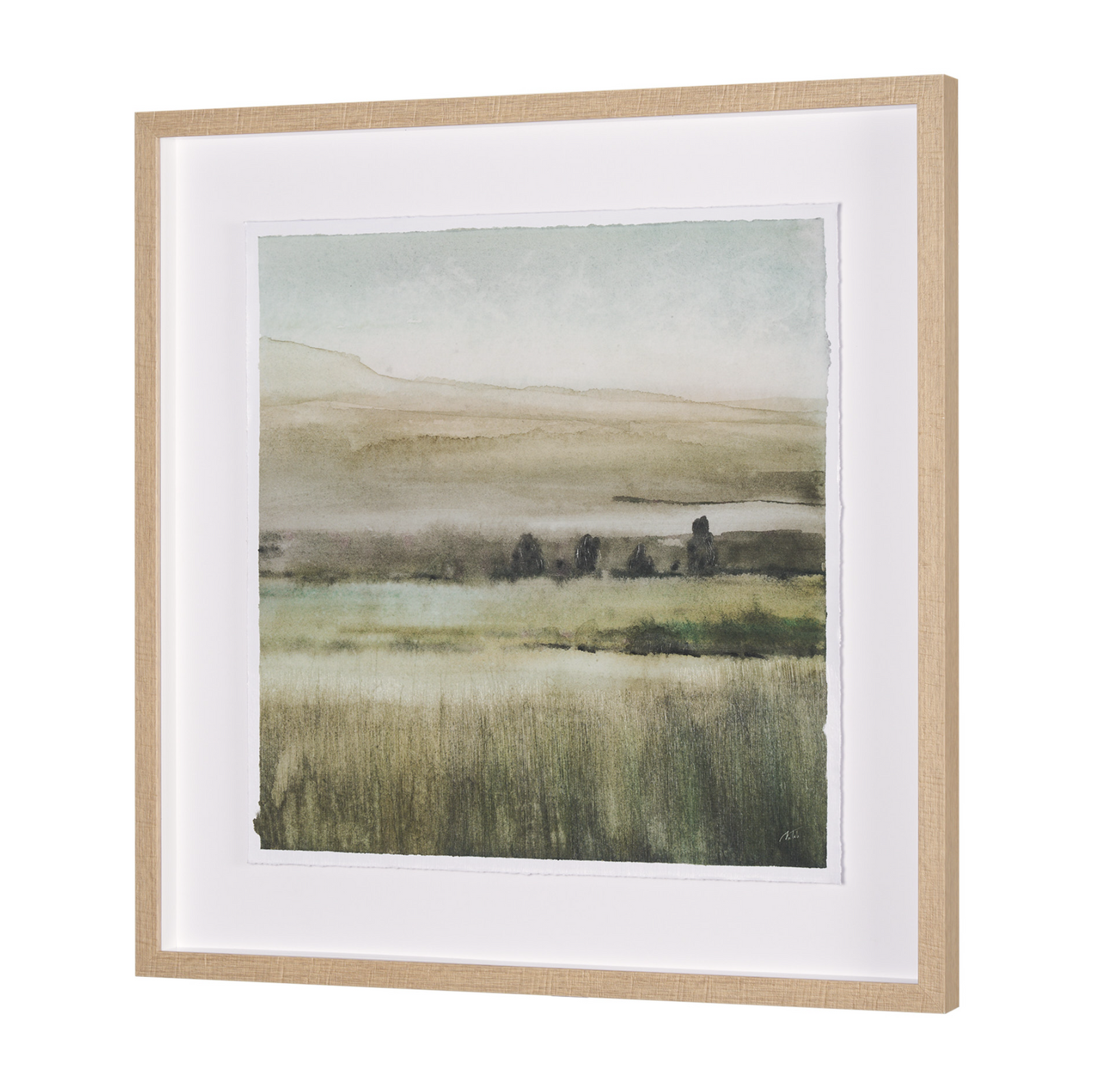 Rolling Fields Framed Art Print | Art | City Home PDX