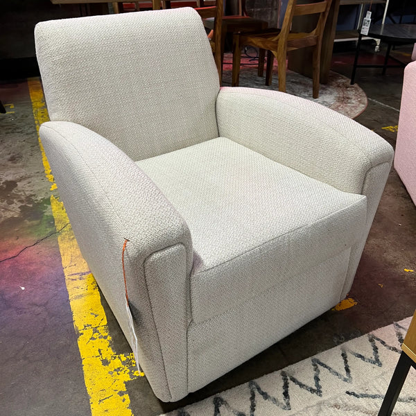Oatmeal Upholstered Chair at the City Home Outlet | City Home PDX