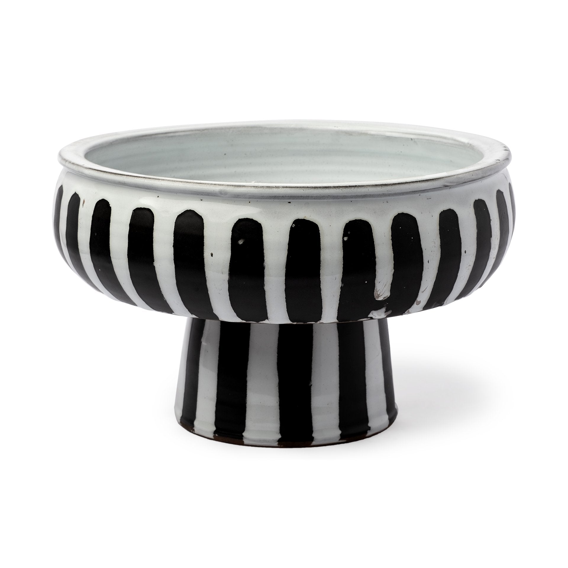 Lexington Ceramic Striped Bowl– City Home