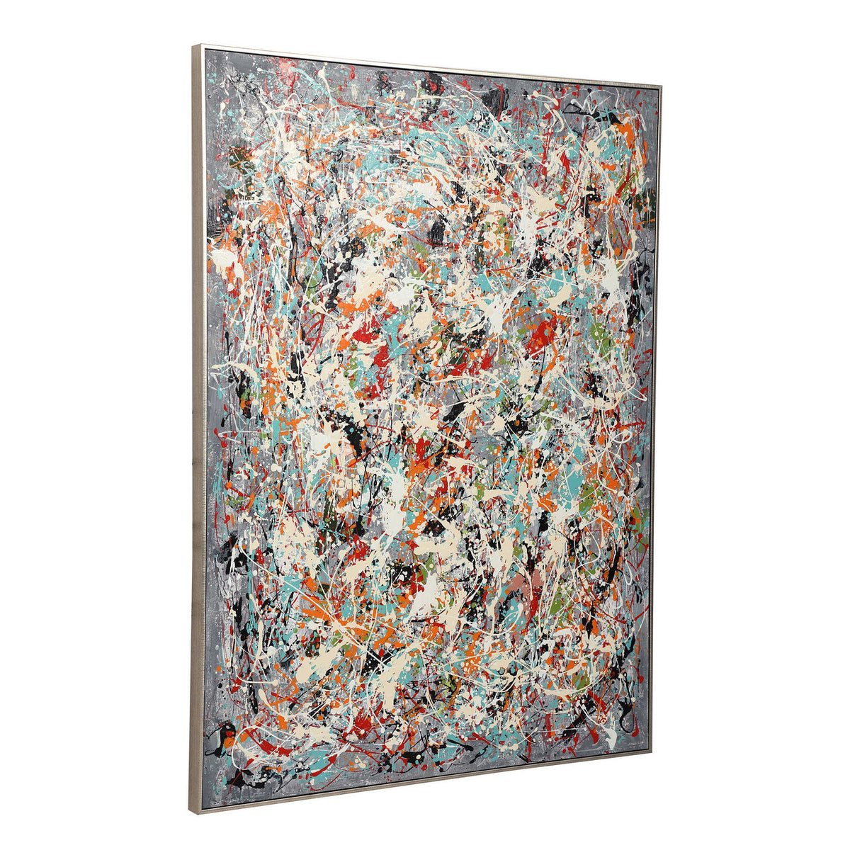 Organized Chaos Wall Art | Hand Painted Wall Decor | City Home