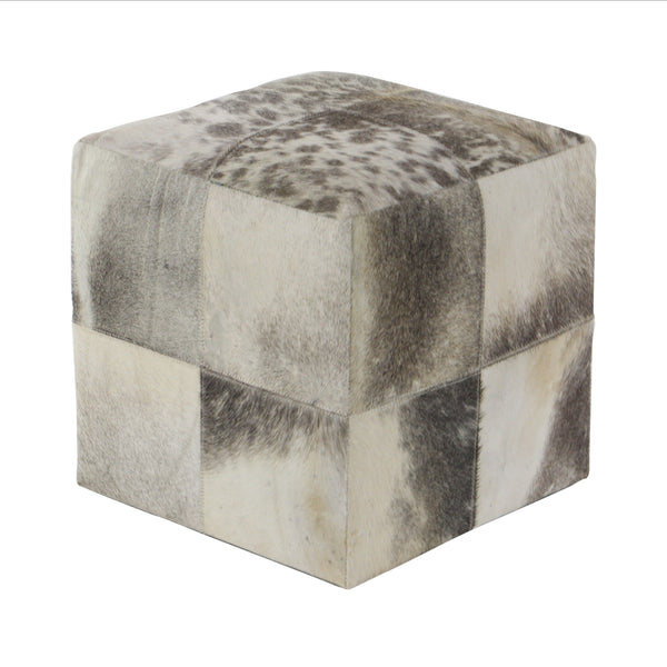 Hide Leather Ottoman | Cowhide Ottoman & Stools | City Home