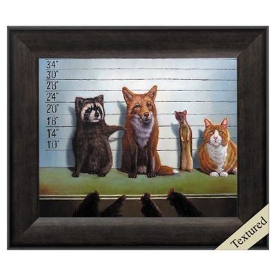 Framed Animal Wall Art "The Usual Suspects" | Wall Decor | City Home