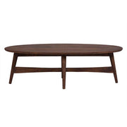 Baja Oval Wood Coffee Table | Living Room Furniture | City Home