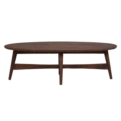 Baja Oval Wood Coffee Table | Living Room Furniture | City Home