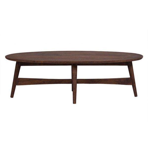Baja Oval Wood Coffee Table | Living Room Furniture | City Home