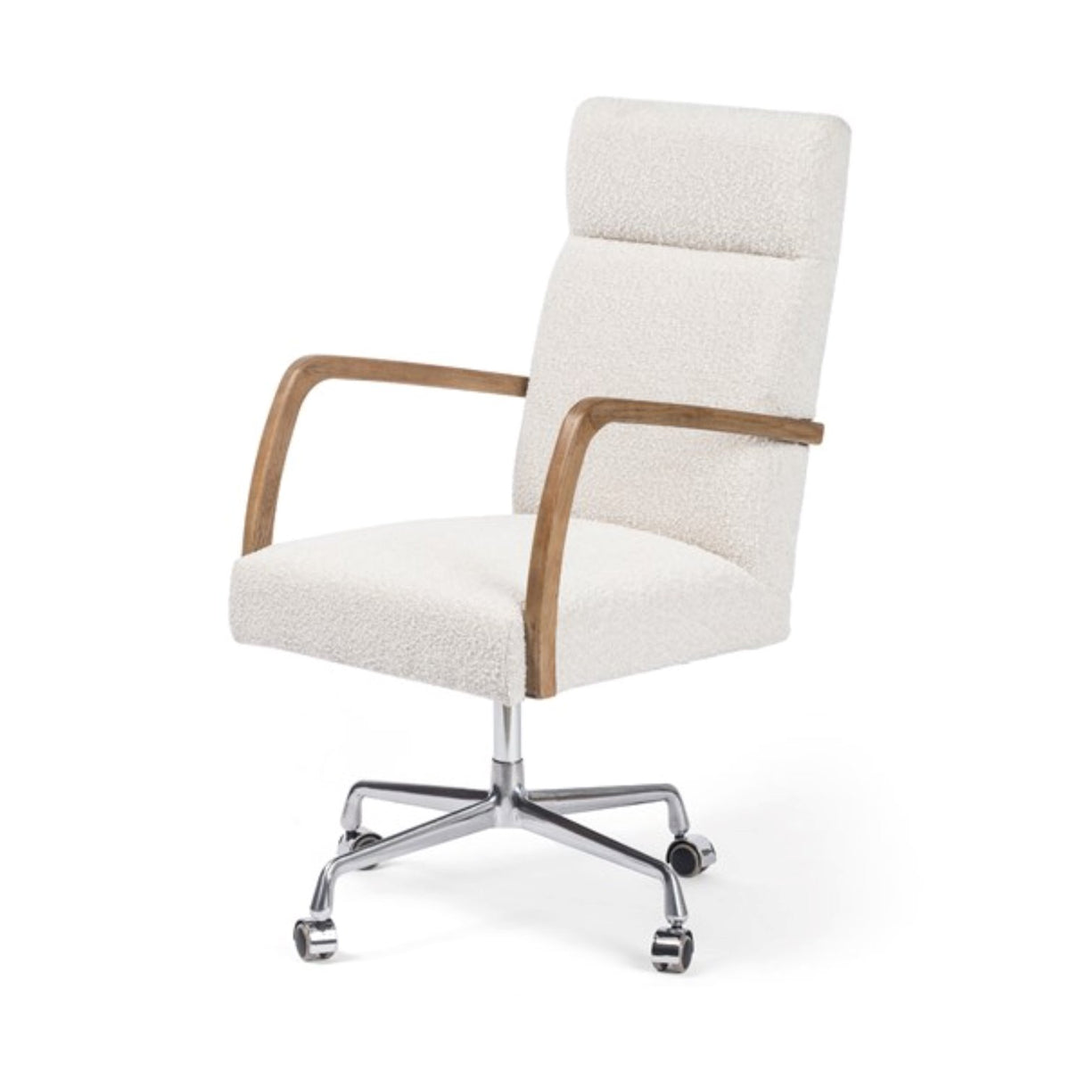 Bryson Channeled Desk Chair | Leather Office Chair