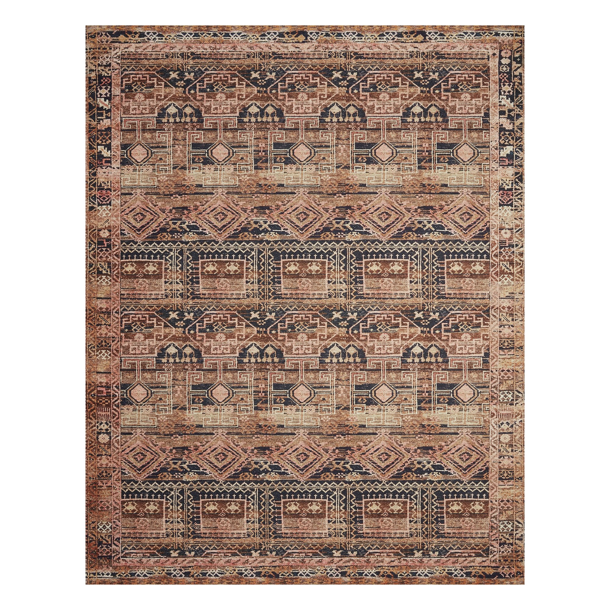 Layla Rug | Traditional Pattern Flat Rug | City Home