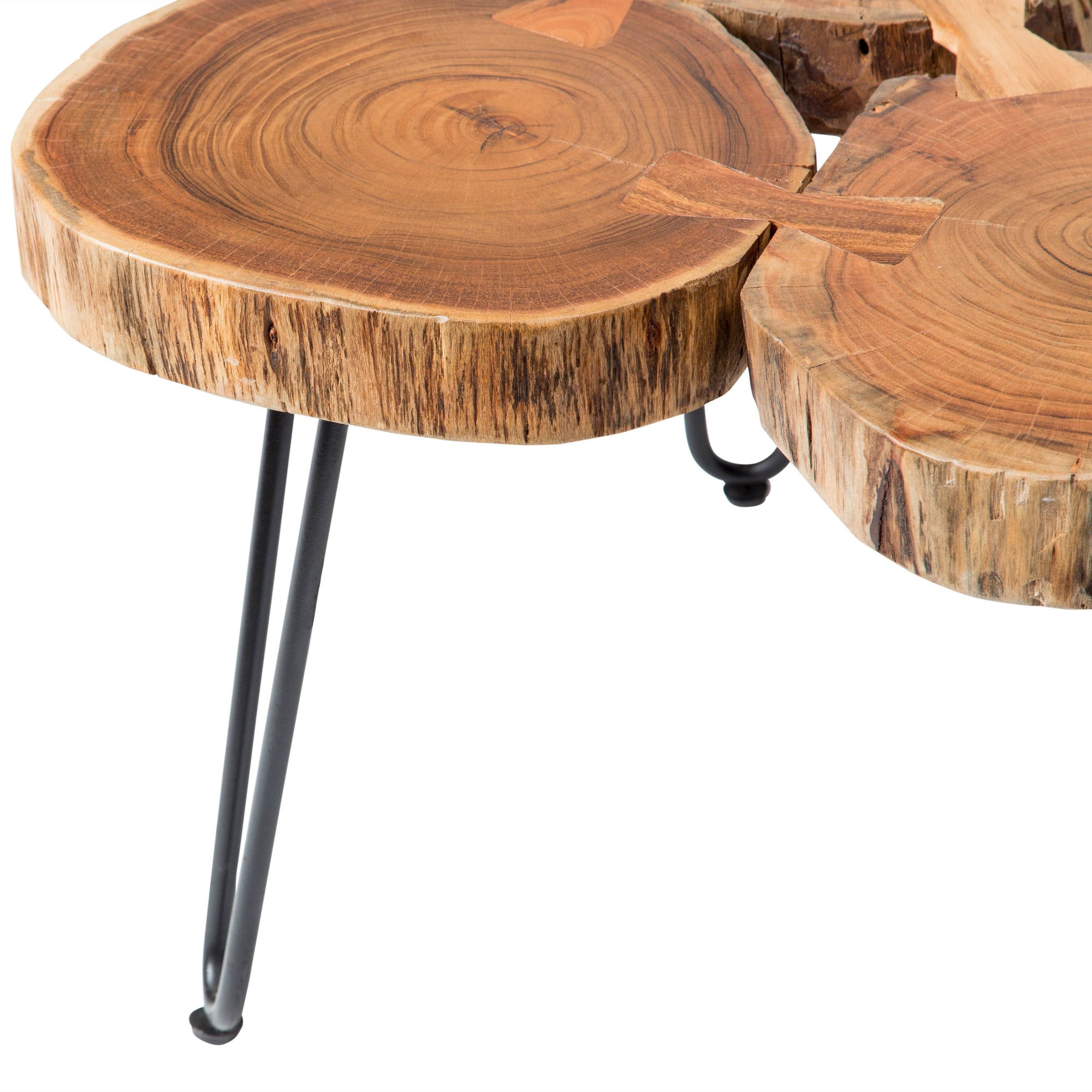 Rustic Wood Log Coffee Table | City Home