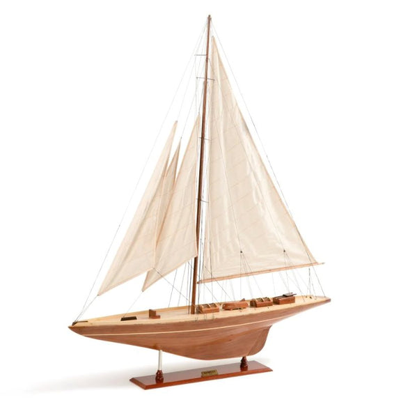 Endeavour Model Ship | Model Sailboat | America's Cup Gift | City Home