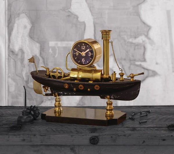 Steamboat Table Clock– City Home