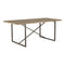 Sierra Dining Table | Pine Table Top | Industrial Wood Table