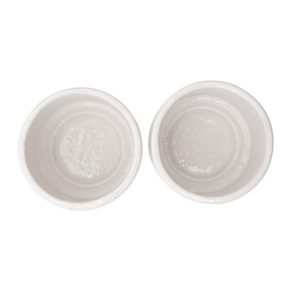 Stoneware Salt & Pepper Pot Set | Modern Salt Cellar | City Home