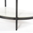 Grace Marble & Glass End Table | Side Display Table - City Home