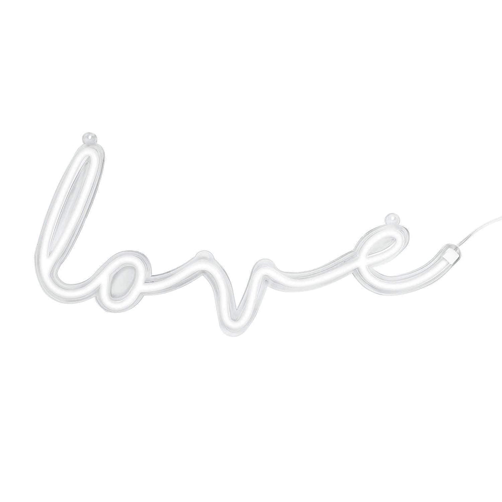Love LED Neon Wall Light | Mounted Wall Accessory Decor | City Home