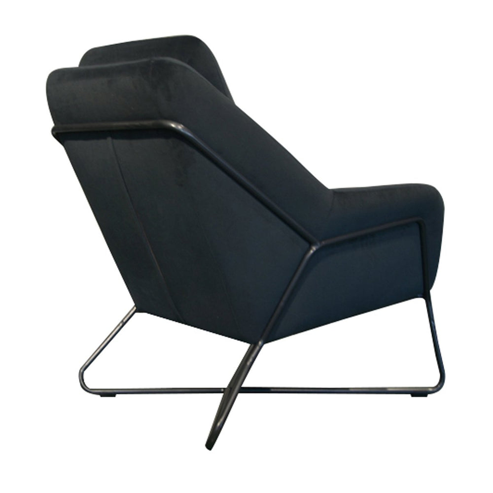Romeo Lounge Chair | Velvet Armchair | Modern Tweed Accent Chair