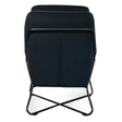 Romeo Lounge Chair | Velvet Armchair | Modern Tweed Accent Chair