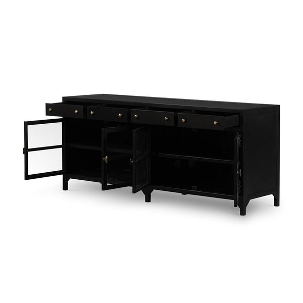 Shadow Box Media Console | Display Cabinet | City Home
