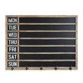Weekday Chalkboard | Family Schedule Sign | Creative Co-Op | City Home